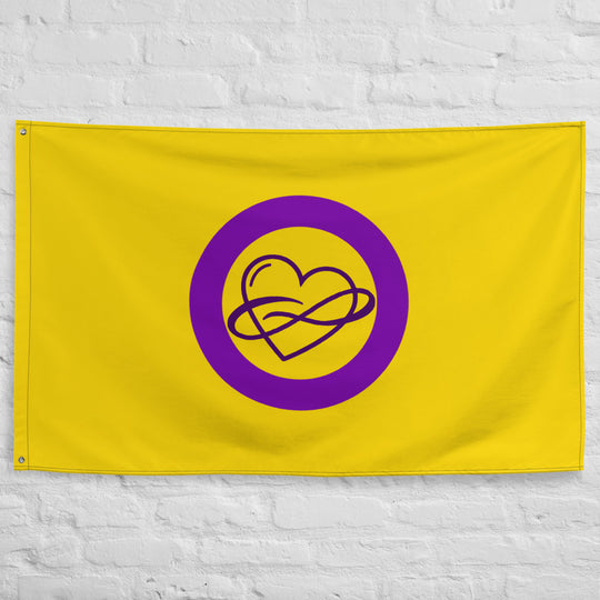 Intersex Poly Pride Flag | Polycute | LGBT and Polyamory Cards & Gifts ...