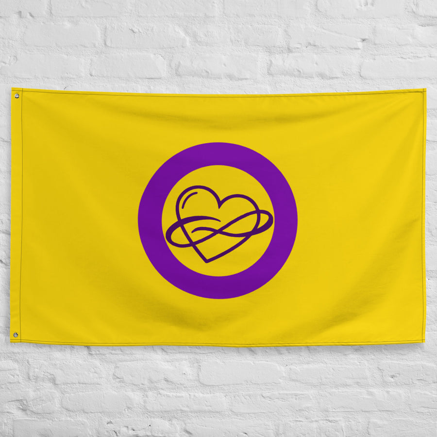 Intersex Poly Pride Flag | Polycute | LGBT and Polyamory Cards & Gifts ...